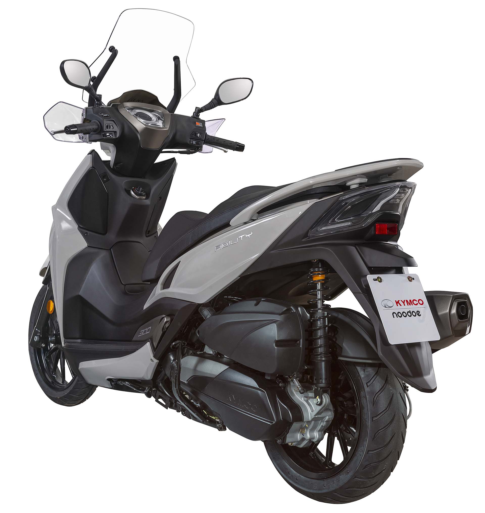 Kymco Agility + 300, cresce la cilindrata