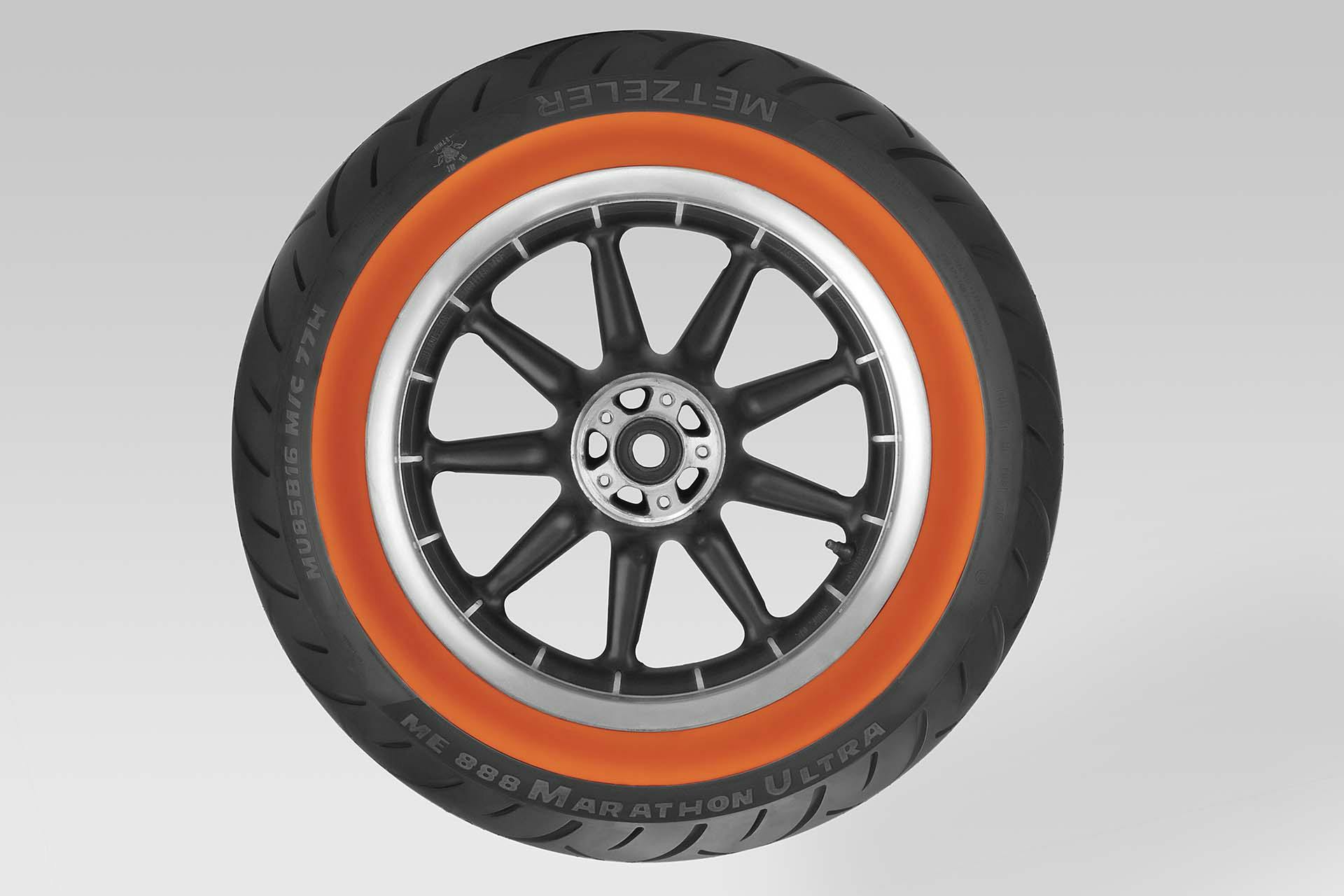 Metzeler ME 888 Marathon Ultra Orangewall: più colore al custom