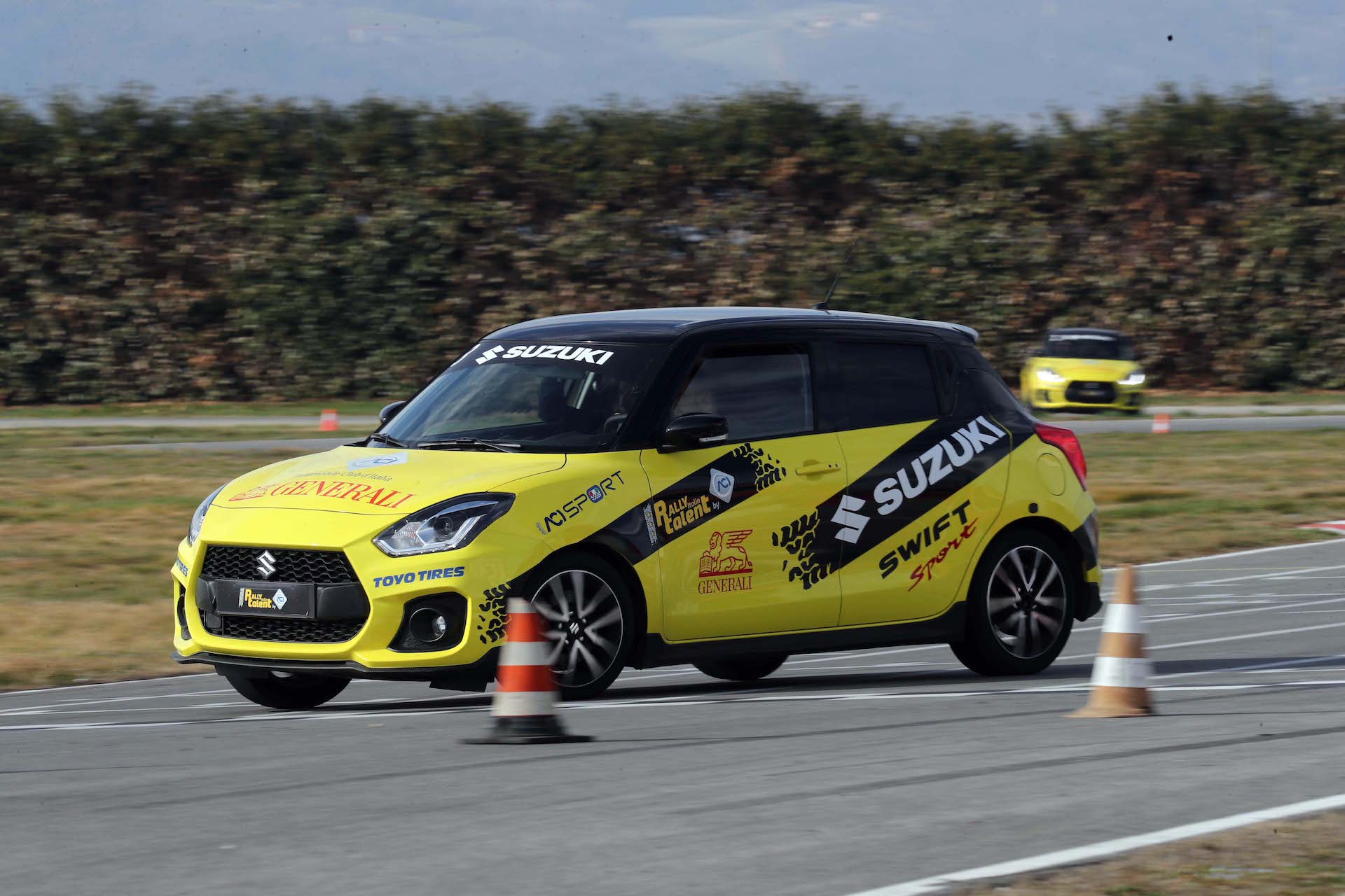 Suzuki Swift Sport, la prova speciale a Rally Italia Talent