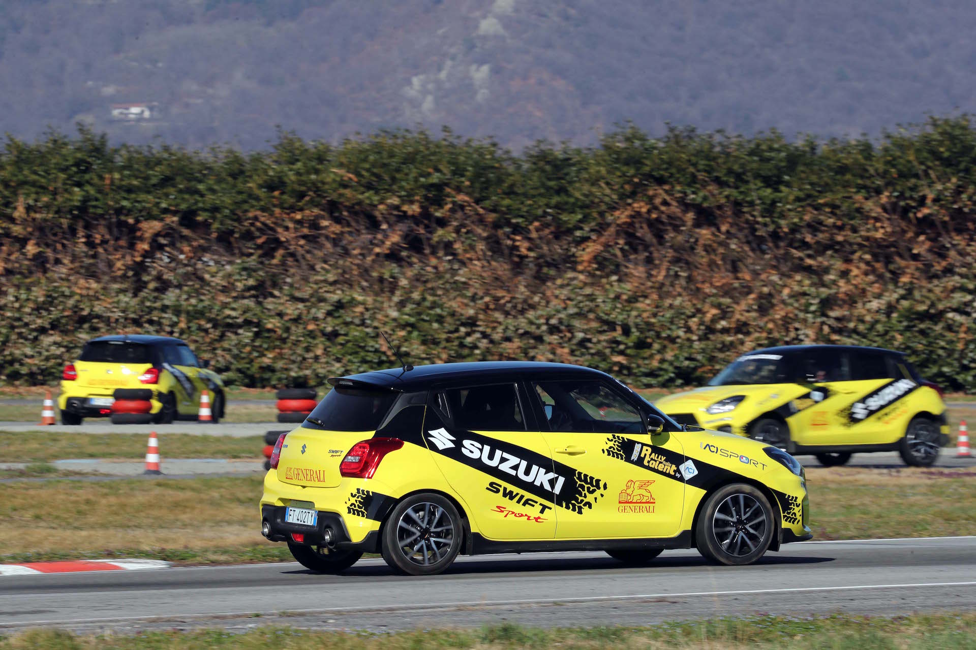 Suzuki Swift Sport, la prova speciale a Rally Italia Talent