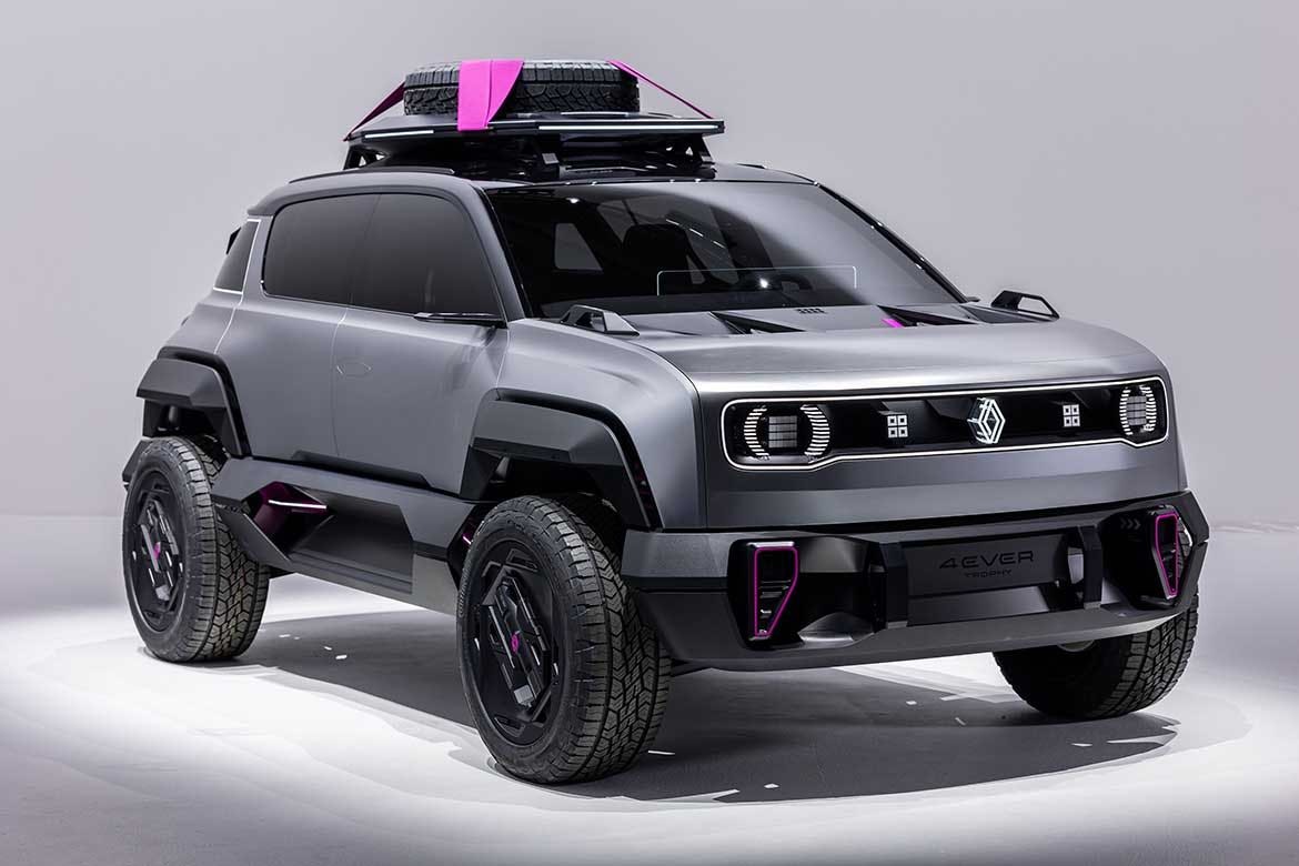 Renault 4EVer Trophy concept: la mitica 4 sta per tornare* - RED Live