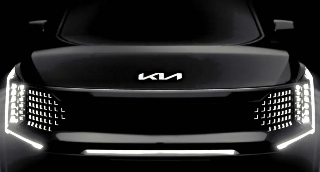 Kia EV9: ecco i primi teaser - RED Live
