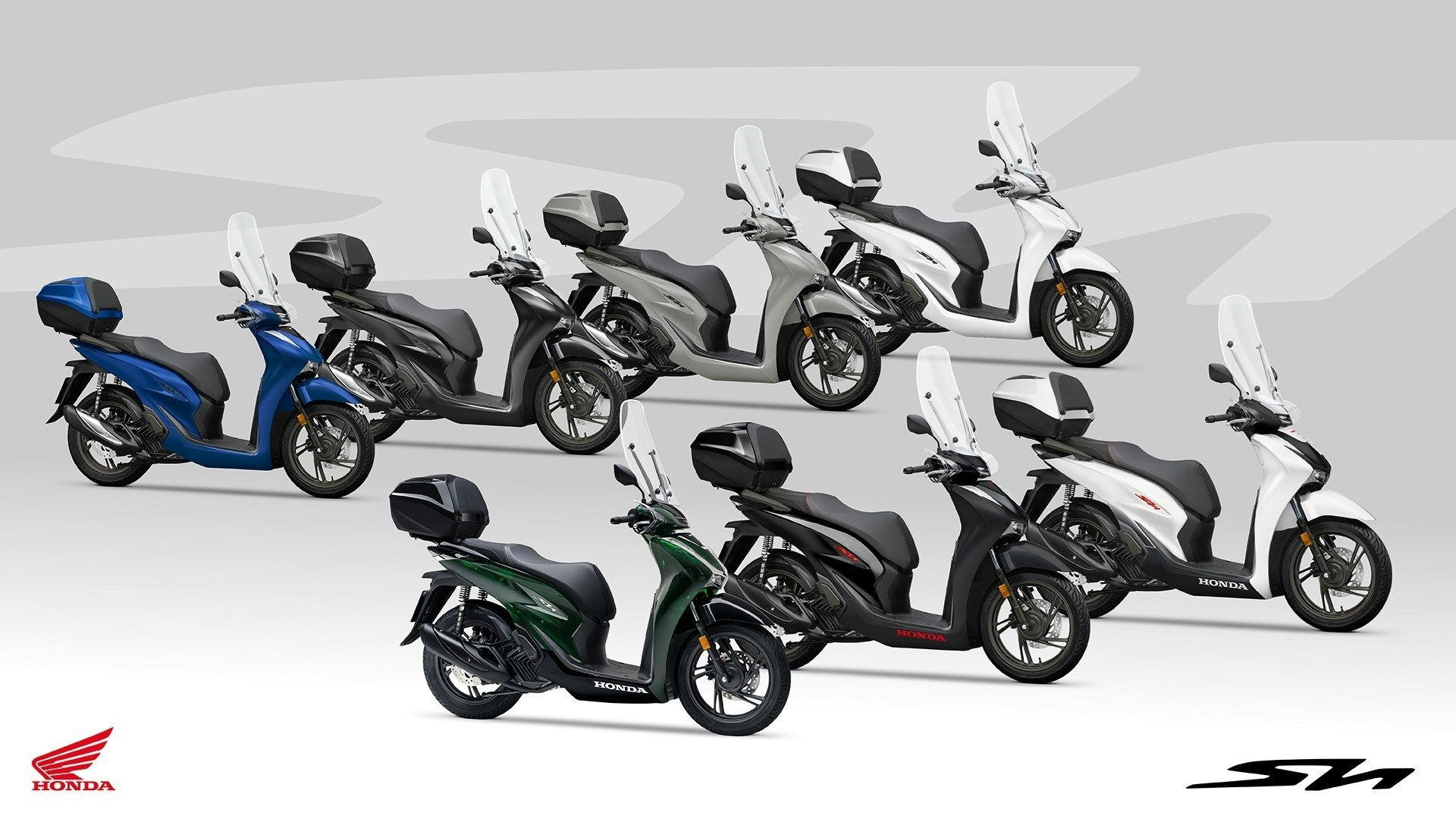 Honda SH125 SH150 SH350 my 2024 - RED Live