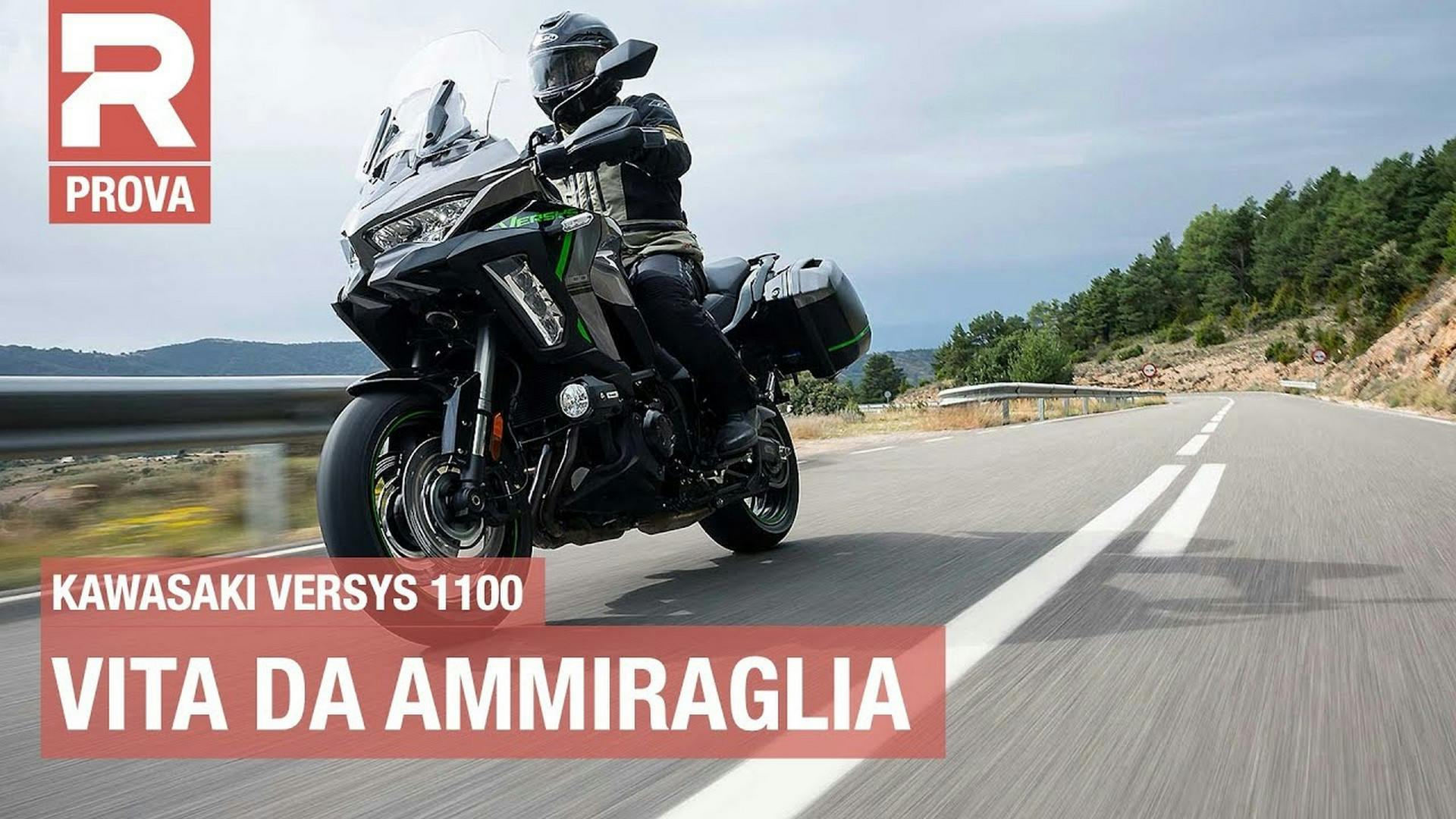 Kawasaki Versys 1100 SE 2025 - prova - RED Live