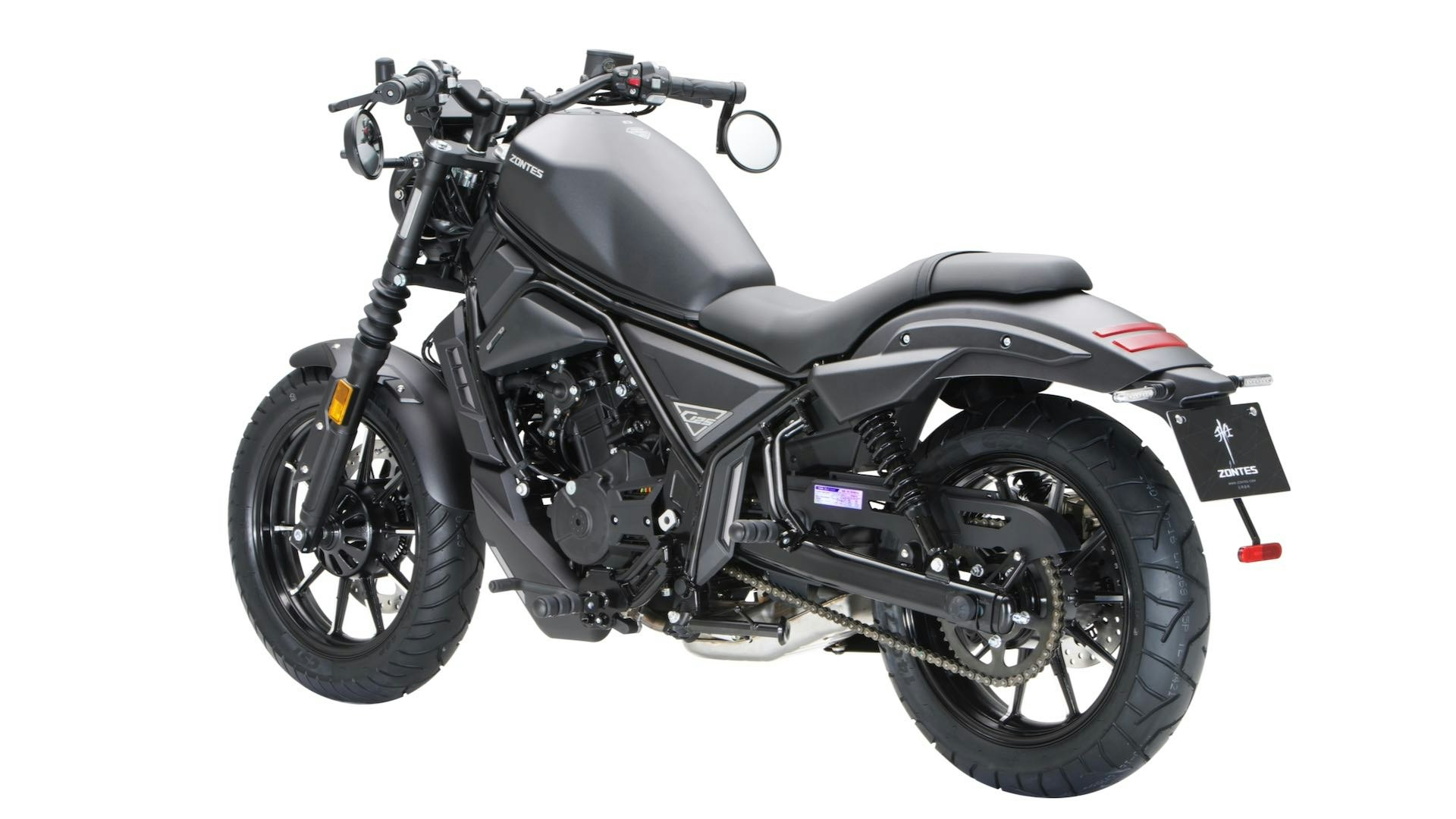 Zontes ZT125-C2, tecnologia in stile custom - RED Live